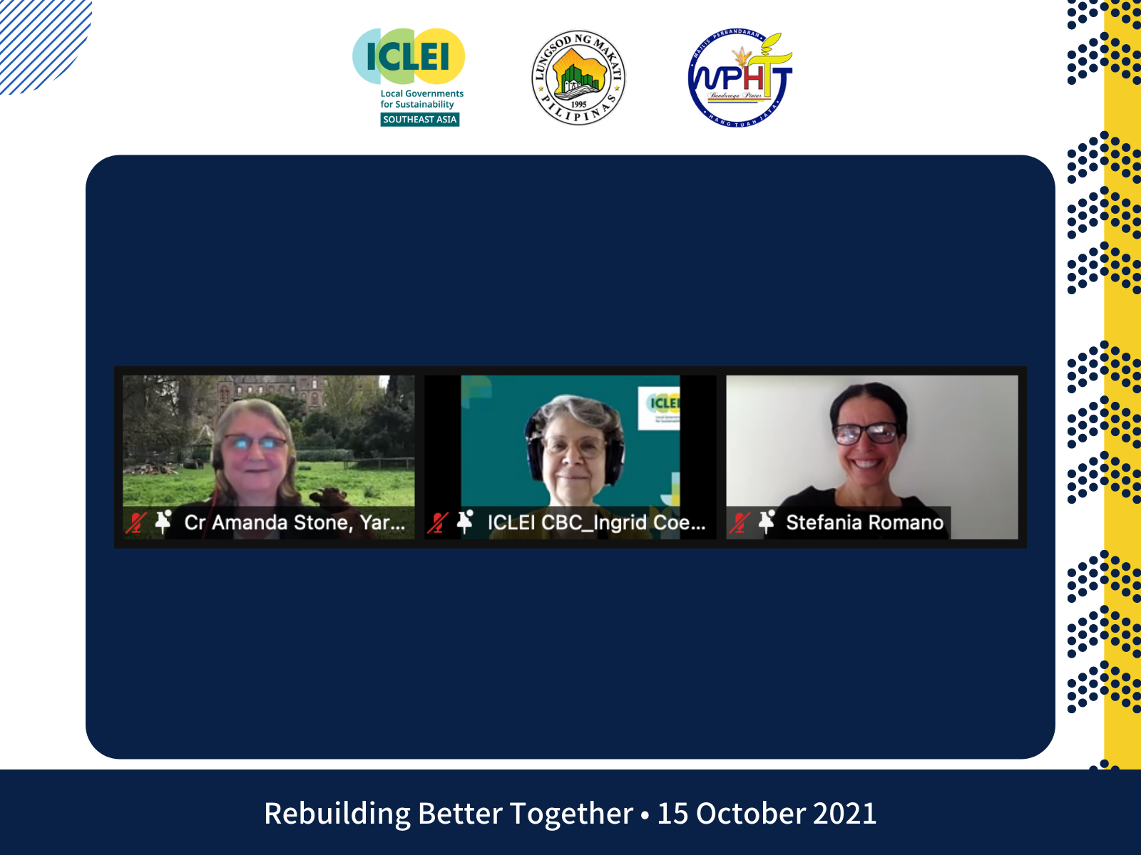 ICLEI invites Southeast Asian cities to rebuild better together | ICLEI ...