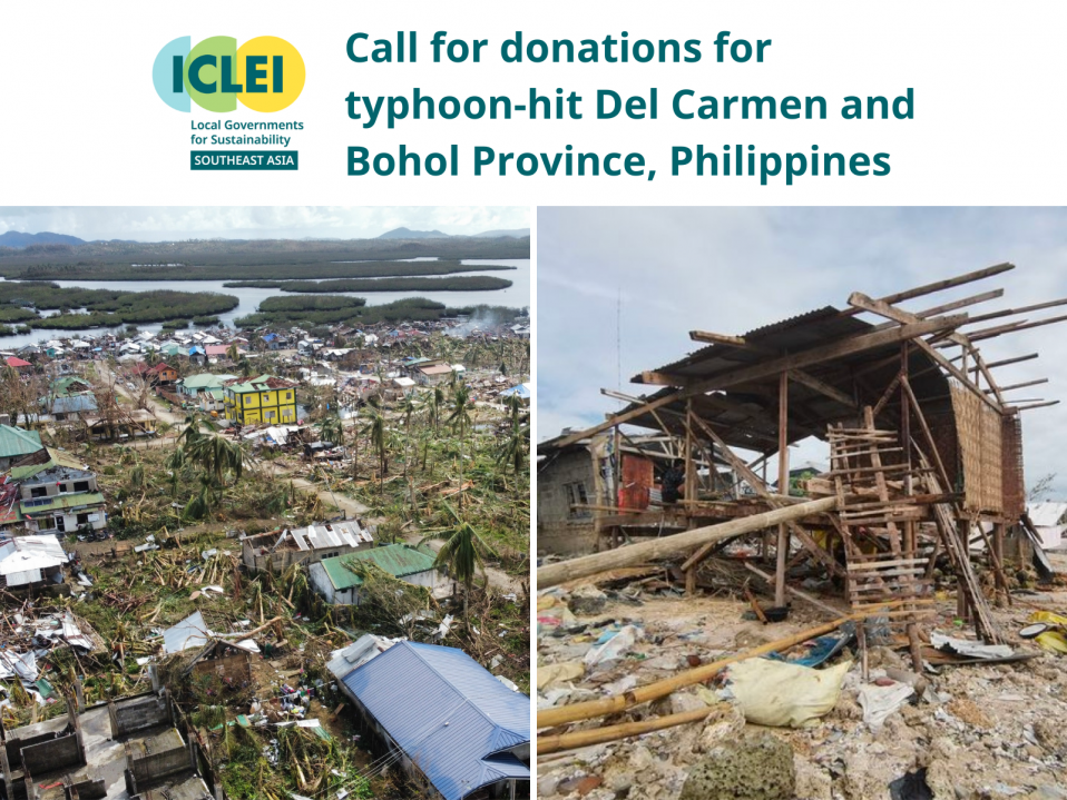 Call for donations for typhoon-hit Del Carmen and Bohol Province ...