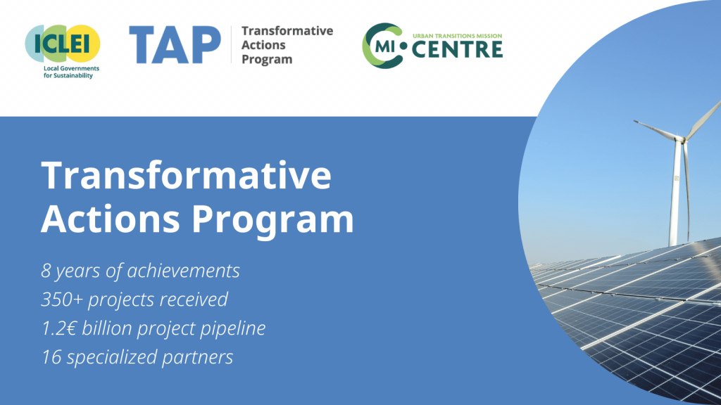 The 2023 TAP Call is now open! | ICLEI – SEAS