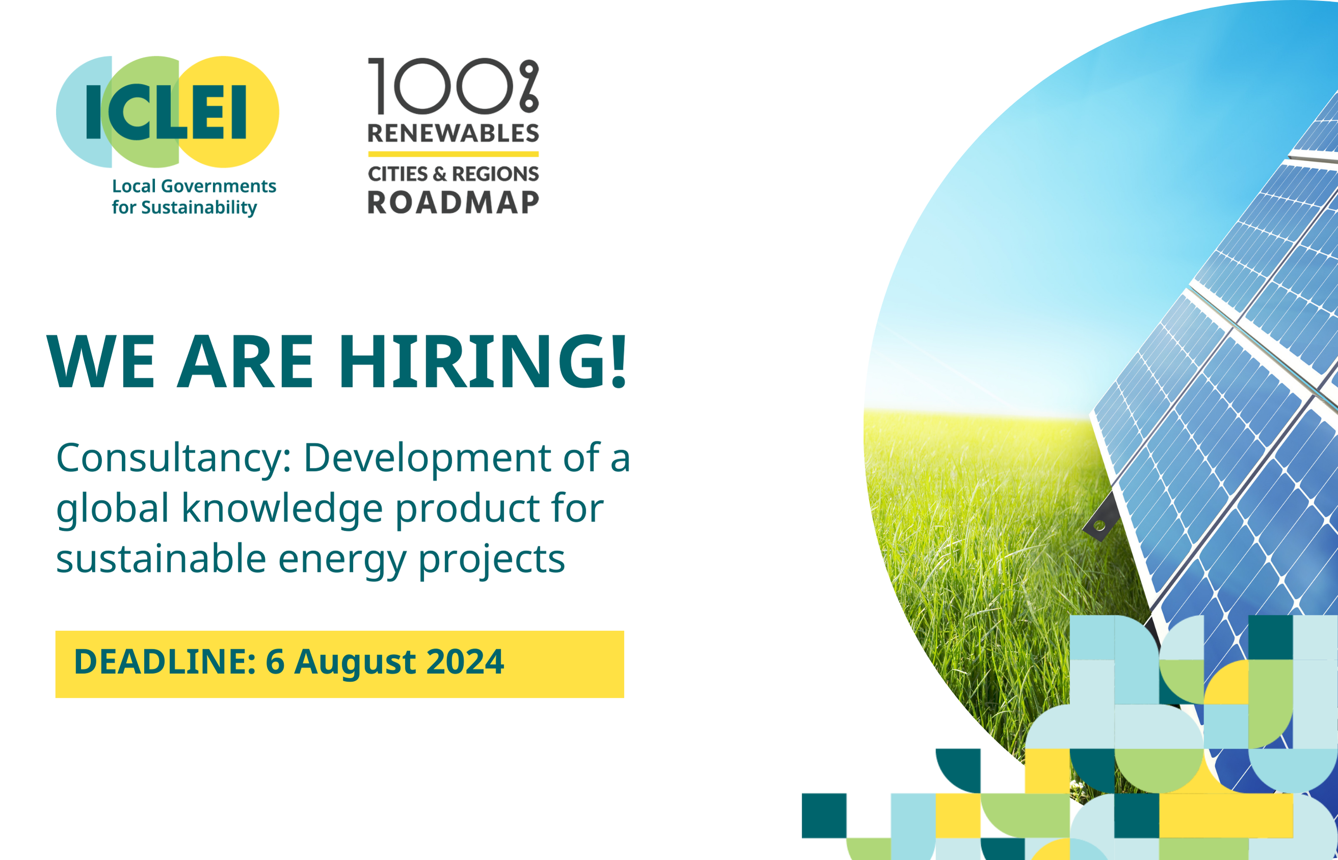 [HIRING] Consultancy: Development of a global knowledge product for ...