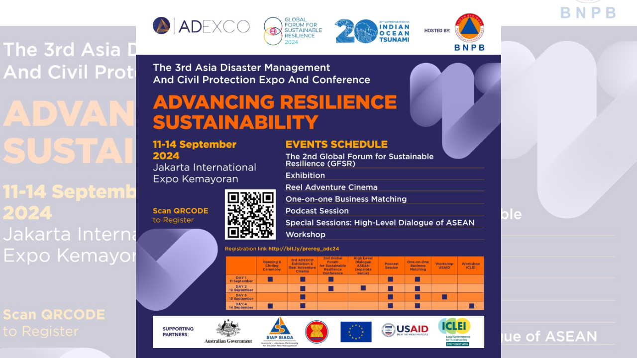 [REGISTER NOW] The Asia Disaster Management & Civil Protection Expo ...